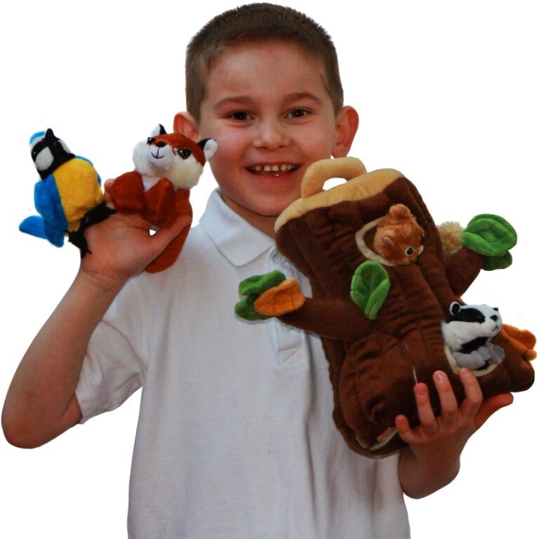 The Puppet Company: Tree House Finger Puppets, Hideaway - The Lovely ...