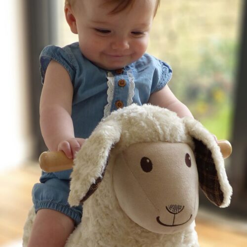 Lambert Rocking Sheep by Little Bird Told Me - The Lovely Little Toy Shop