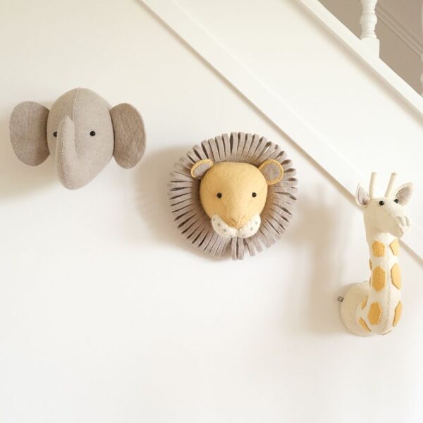 Noahs Ark Giraffe Head ~ Mini - The Lovely Little Toy Shop