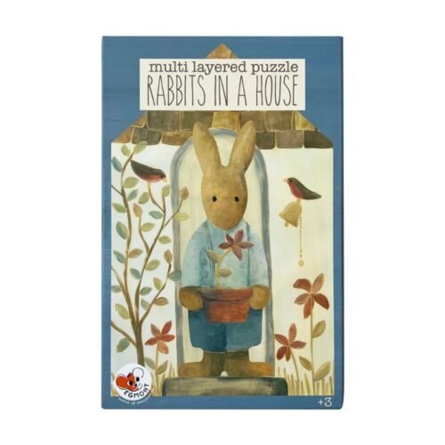 Multi Layered Puzzle ~ Rabbit - The Lovely Little Toy Shop